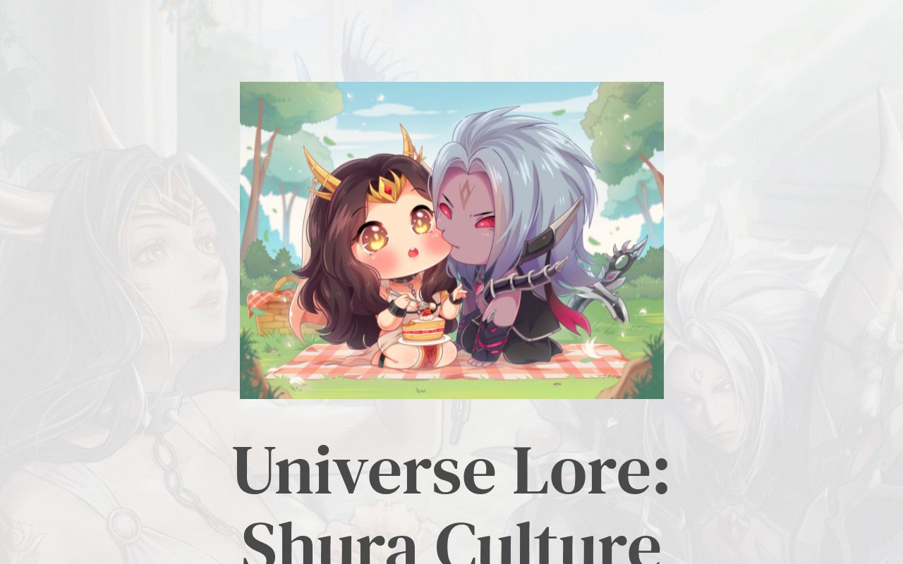SHURA CULTURE LORE: Harems, Sexual Partners, Companionship, and Child Bearing